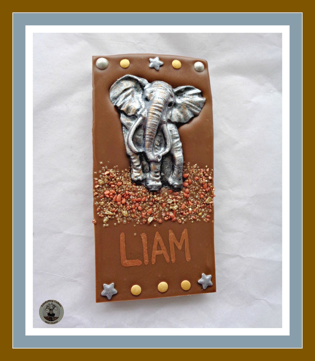 Elephant Gift/chocolate Elephant/edible Elephant/unusual/african/south ...