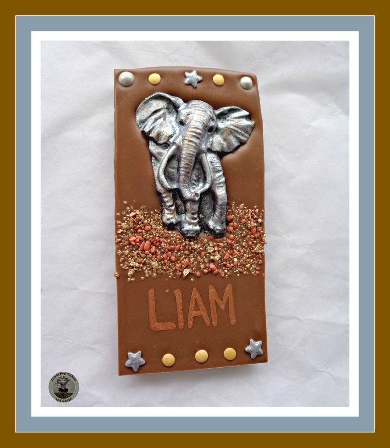 Elephant Gift/chocolate Elephant/edible - Etsy