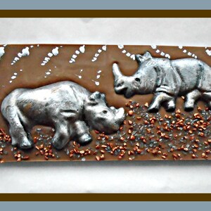 Rhino Gift/chocolate Rhino/edible Rhinoceros/african Animal/kenya ...