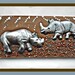 Rhino Gift/chocolate Rhino/edible Rhinoceros/african Animal/kenya ...