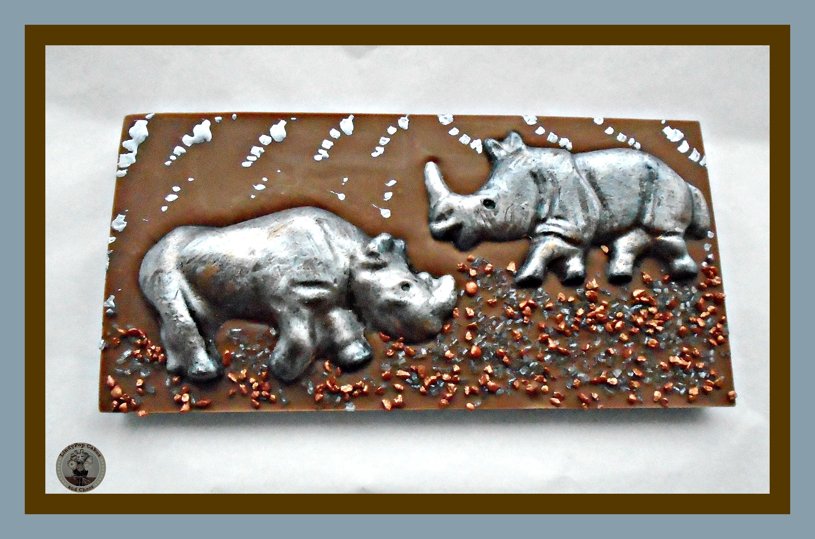 Rhino Gift/chocolate Rhino/edible Rhinoceros/african Animal/kenya ...