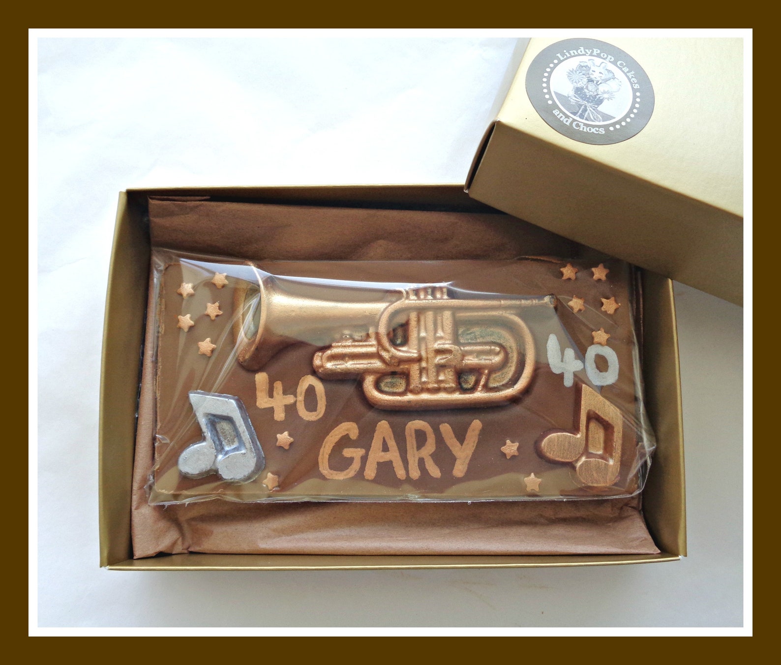 Trumpet Player Gift/Chocolate Trumpet/Edible | Etsy