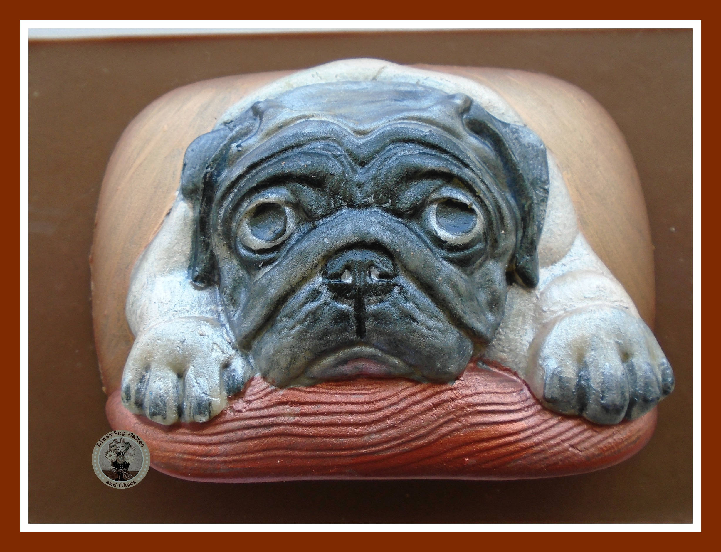 Pug Gift/chocolate Pug Dog Owner/edible Pug/chocolate - Etsy UK