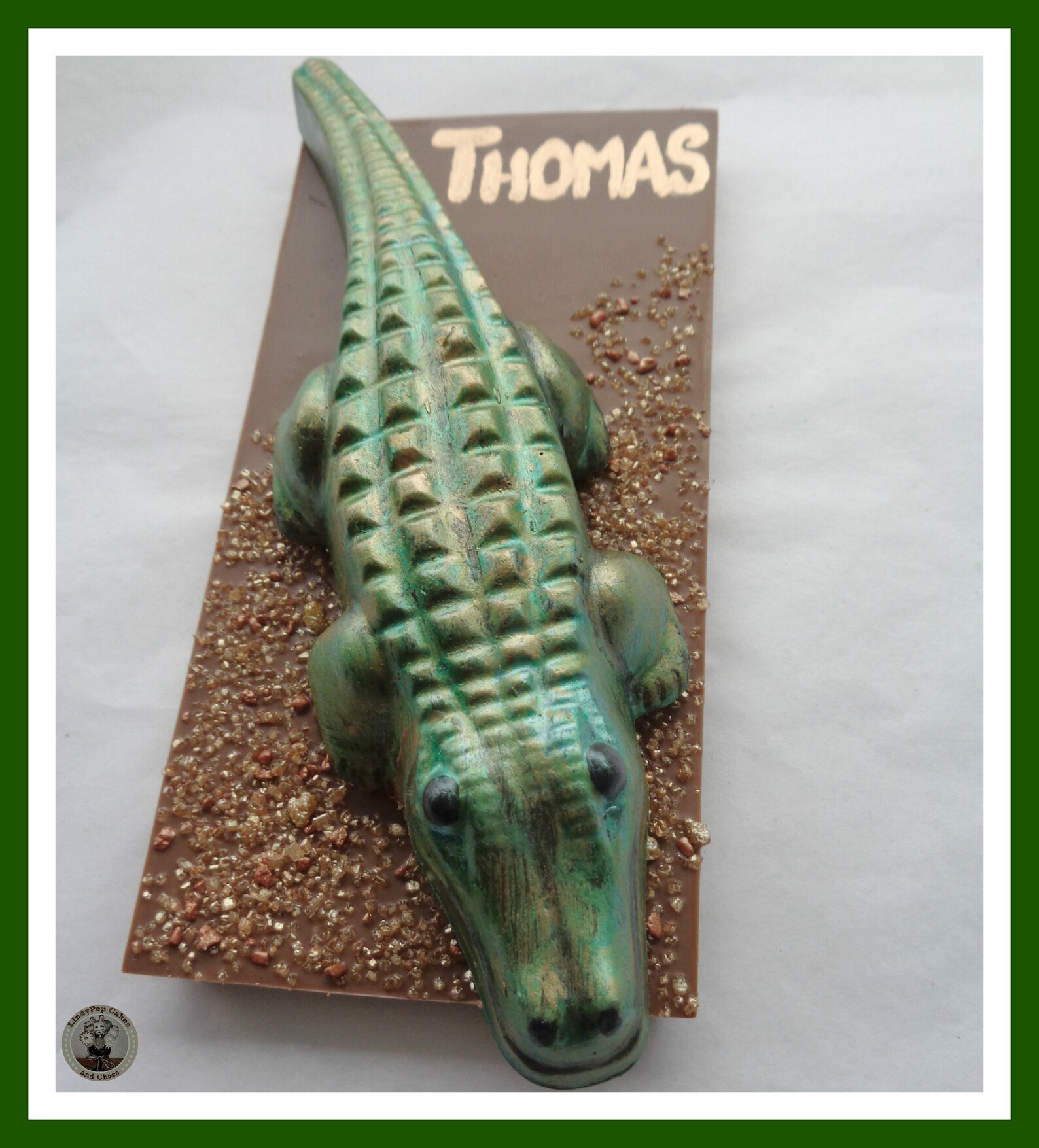 Crocodile Gift/chocolate Crocodile Alligator/gift | Etsy