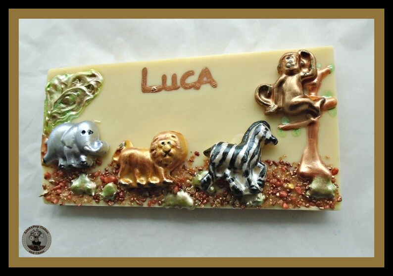 Safari Animal Chocolate Gift/African/Wild/Africa/Kids | Etsy