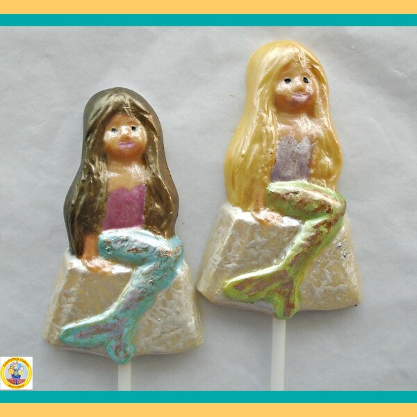 Mermaid Lollipops - Etsy