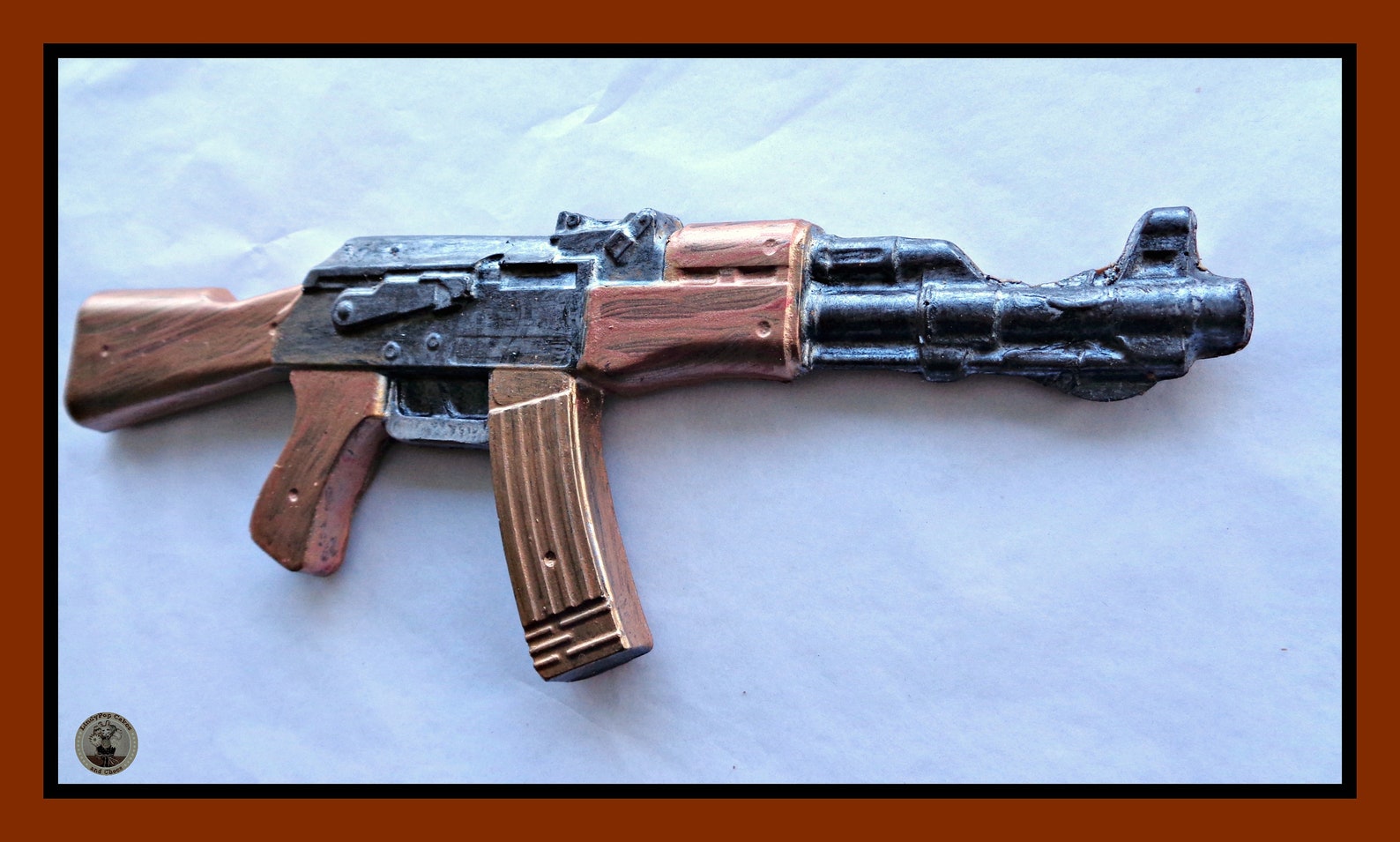 Chocolate Gun/fake Assault Rifle/edible Machine Gun/shooting - Etsy UK