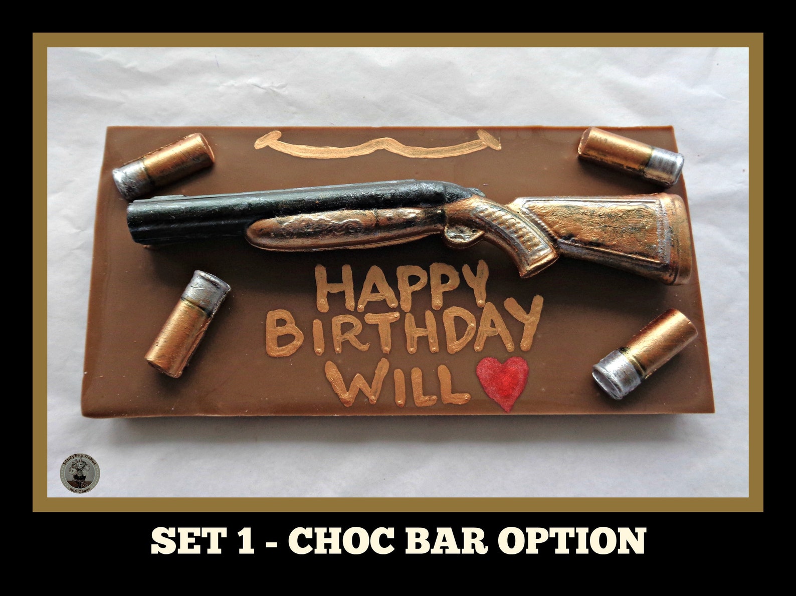 Chocolate Gun/edible Pistol/weapons/firearms/cowboy Pistol/shooting ...