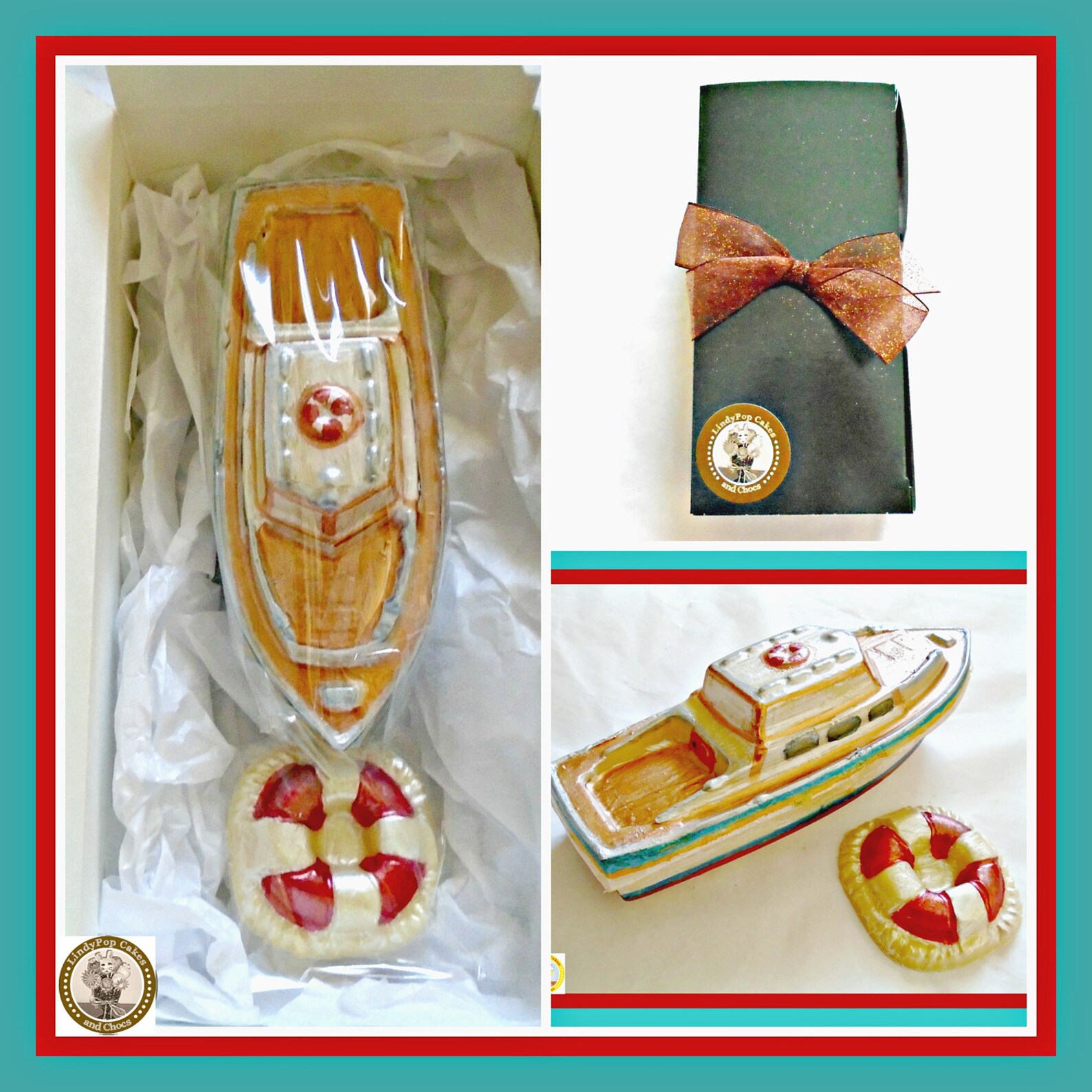 Boat Gift/chocolate Boat/nautical | Etsy