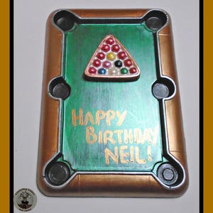 Snooker Gift/chocolate Gift for Him/pool Table/snooker Player/billiards ...