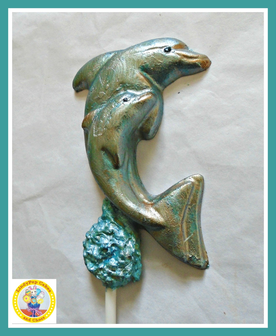 Dolphin Gift/chocolate Dolphin Birthday Gift/edible - Etsy