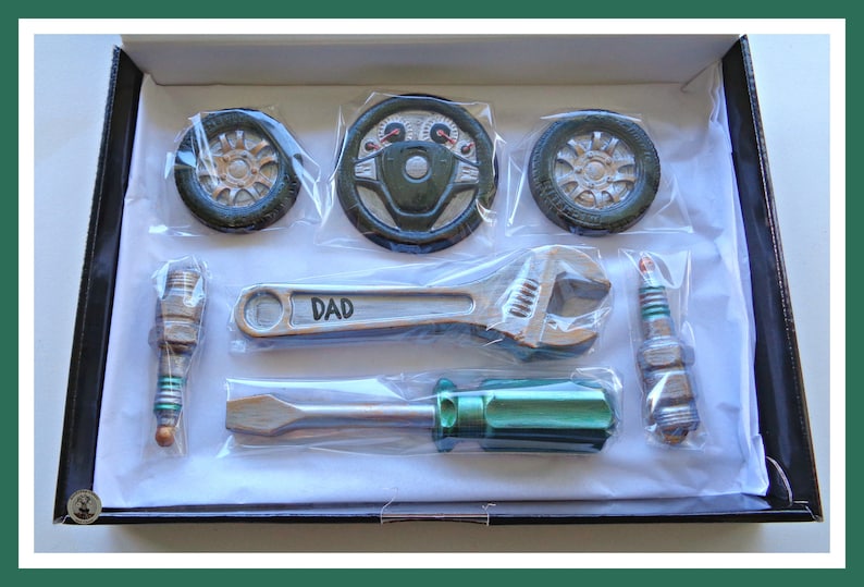 Car Gift for Him/chocolate Mechanic/garage/edible Spark - Etsy