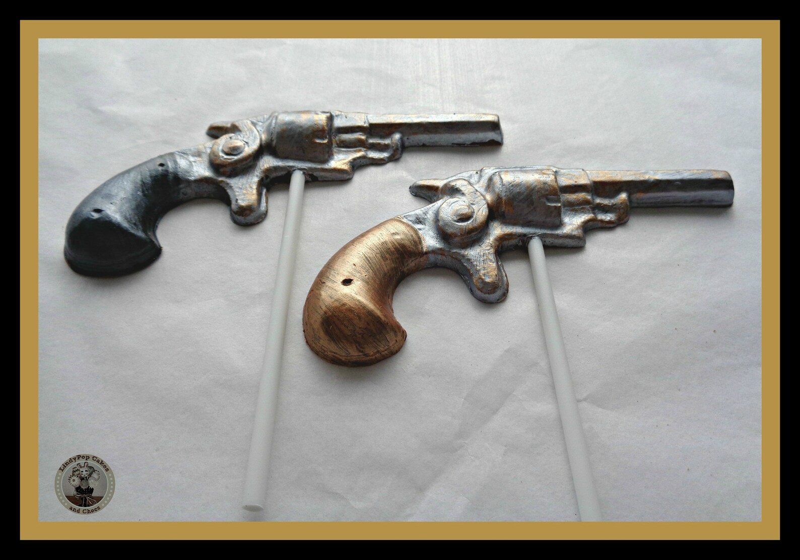 Chocolate Pistols/chocolate Gun/chocolate Lollipops for - Etsy
