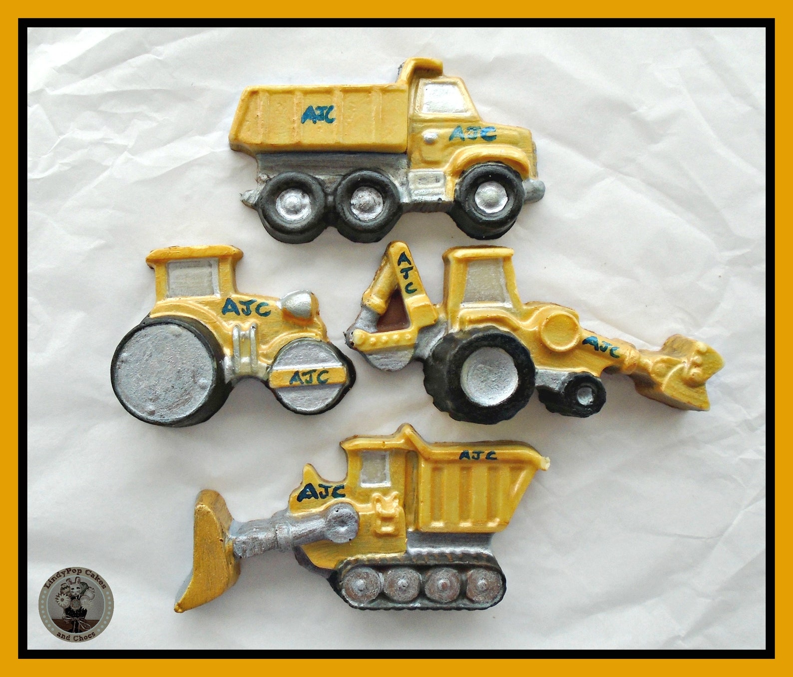 Chocolate Construction Vehicles/construction Gift/boys - Etsy