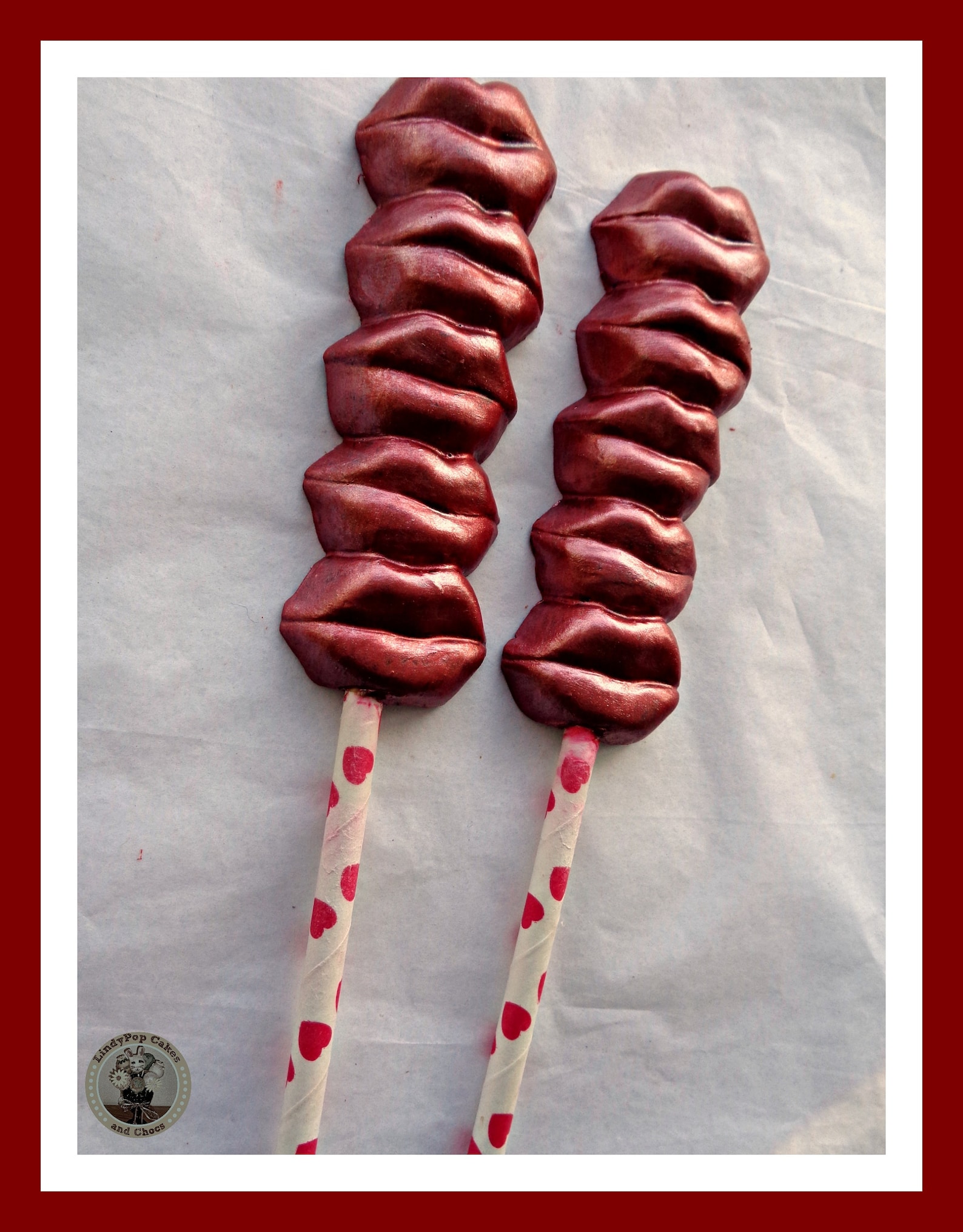 Chocolate Lips/fun Valentine Gift/kiss/lipstick/kisses/edible - Etsy