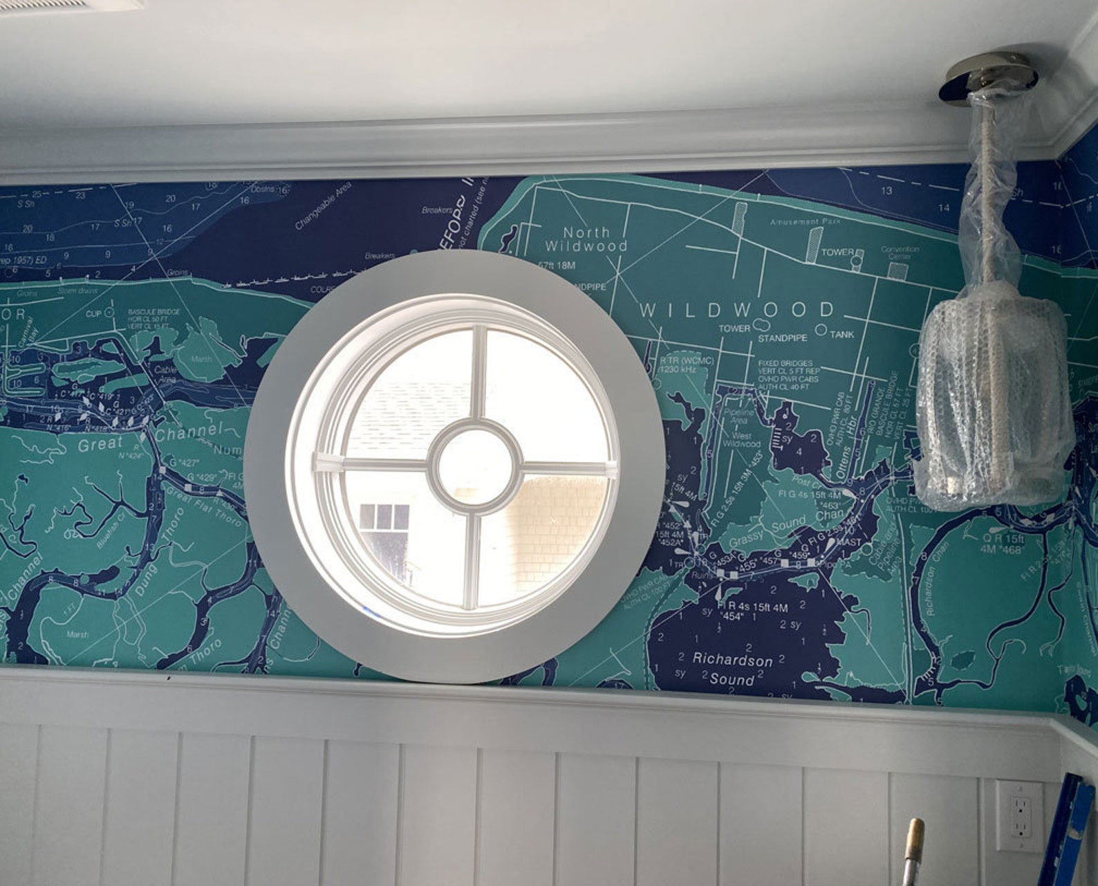 Nautical Chart Wallpaper Nautical Map Wallpaper - Etsy