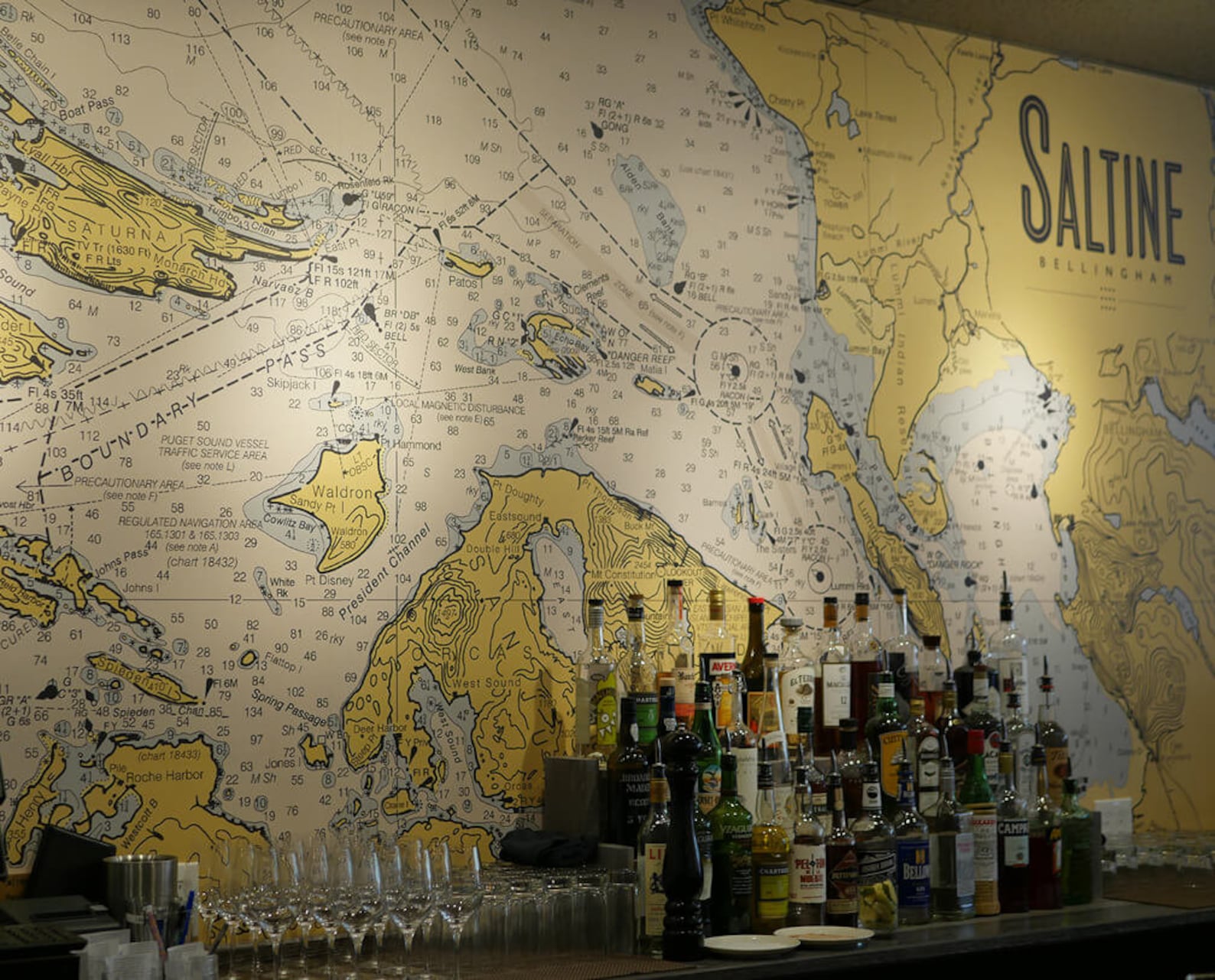 Nautical Chart Wallpaper Nautical Map Wallpaper - Etsy