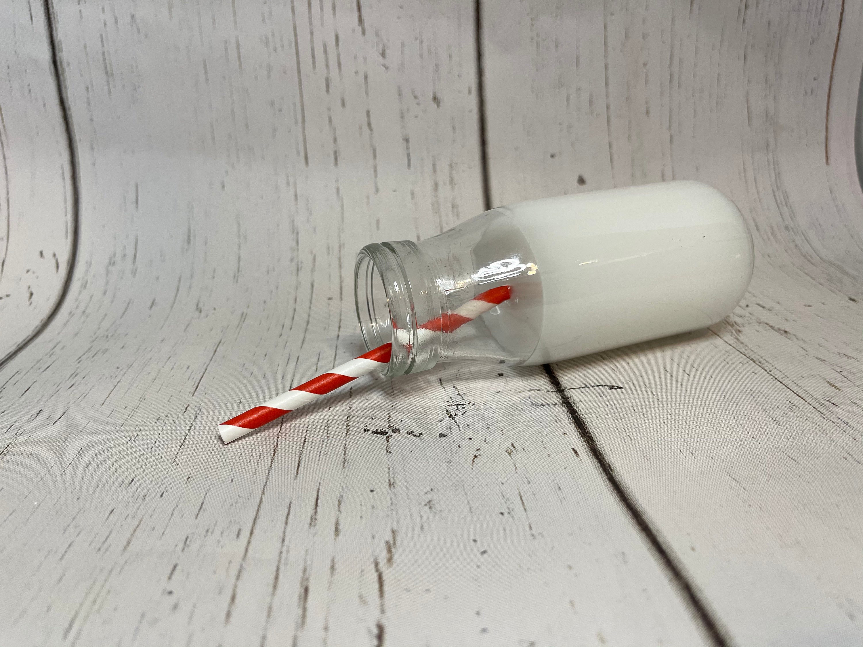 Faux Milk Milk for Santa Fake Milk Glass Bottle of Milk - Etsy