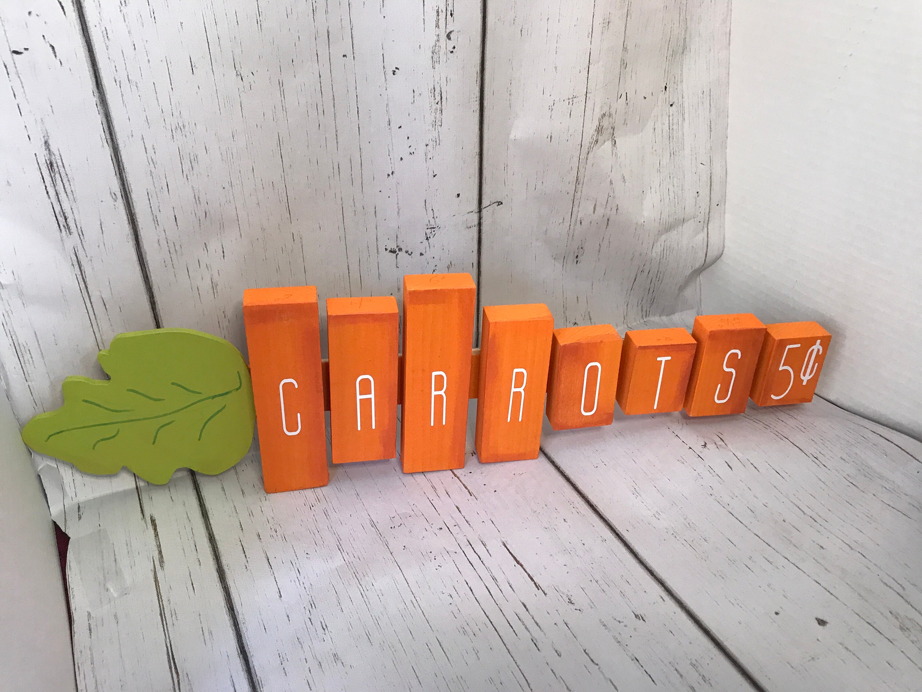 Wooden Carrot Sign | Etsy