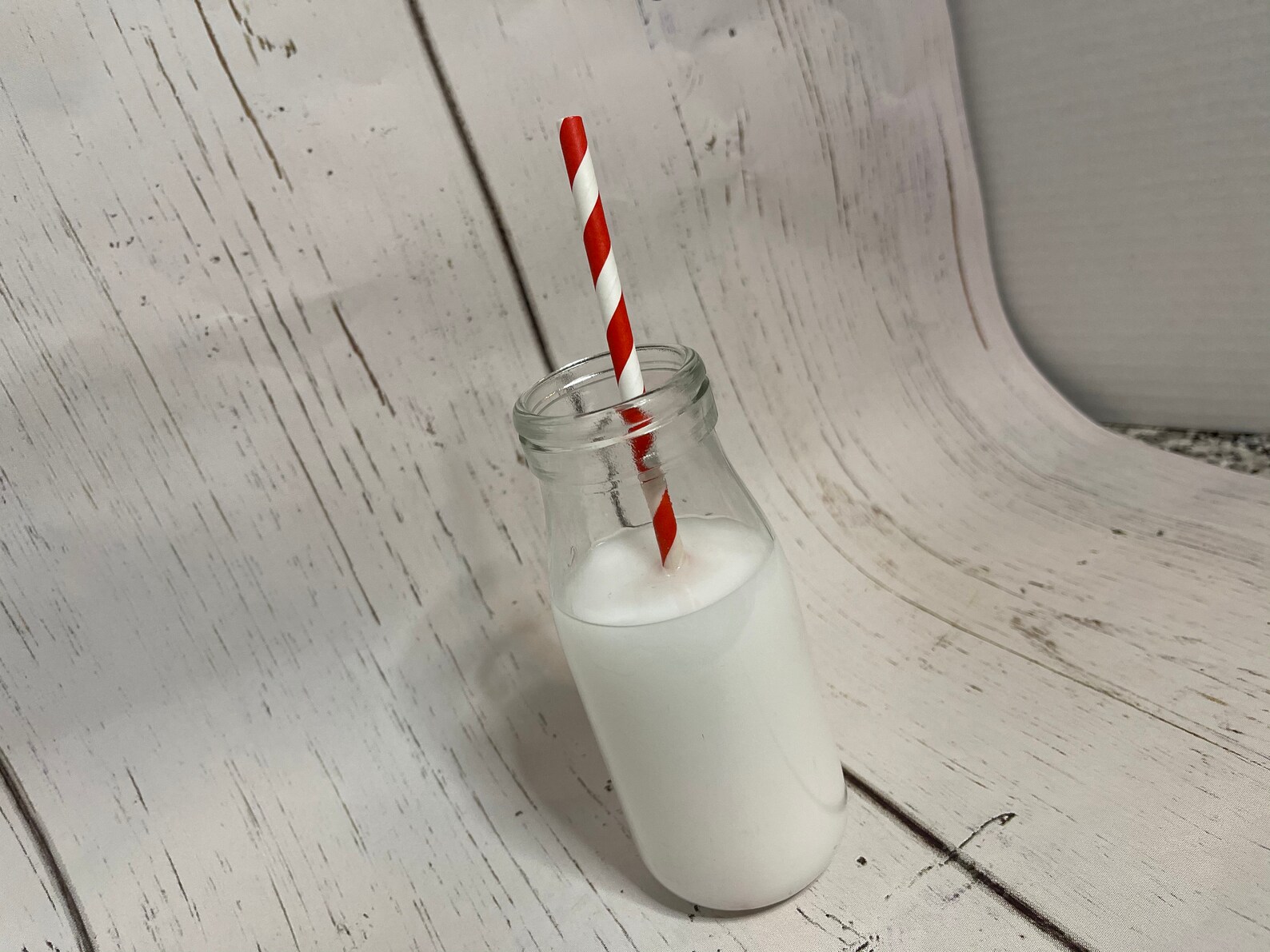 Faux Milk Milk for Santa Fake Milk Glass Bottle of Milk - Etsy Australia