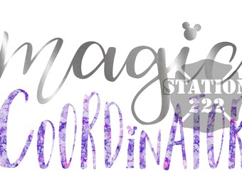 Magic Coordinator SVG, Disneyinspired SVG, Disneysvg, Mickeyandminnie ...