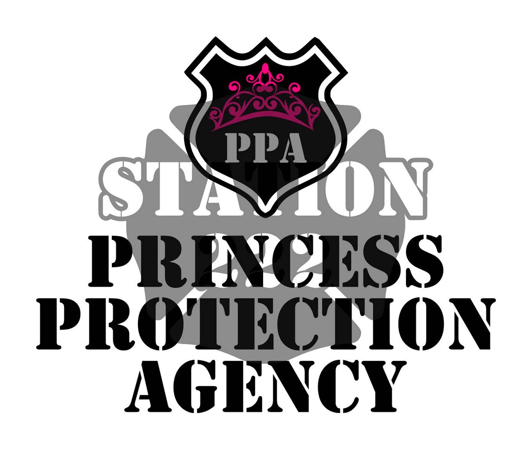 Princess Protection Agency SVG Cut File - Etsy