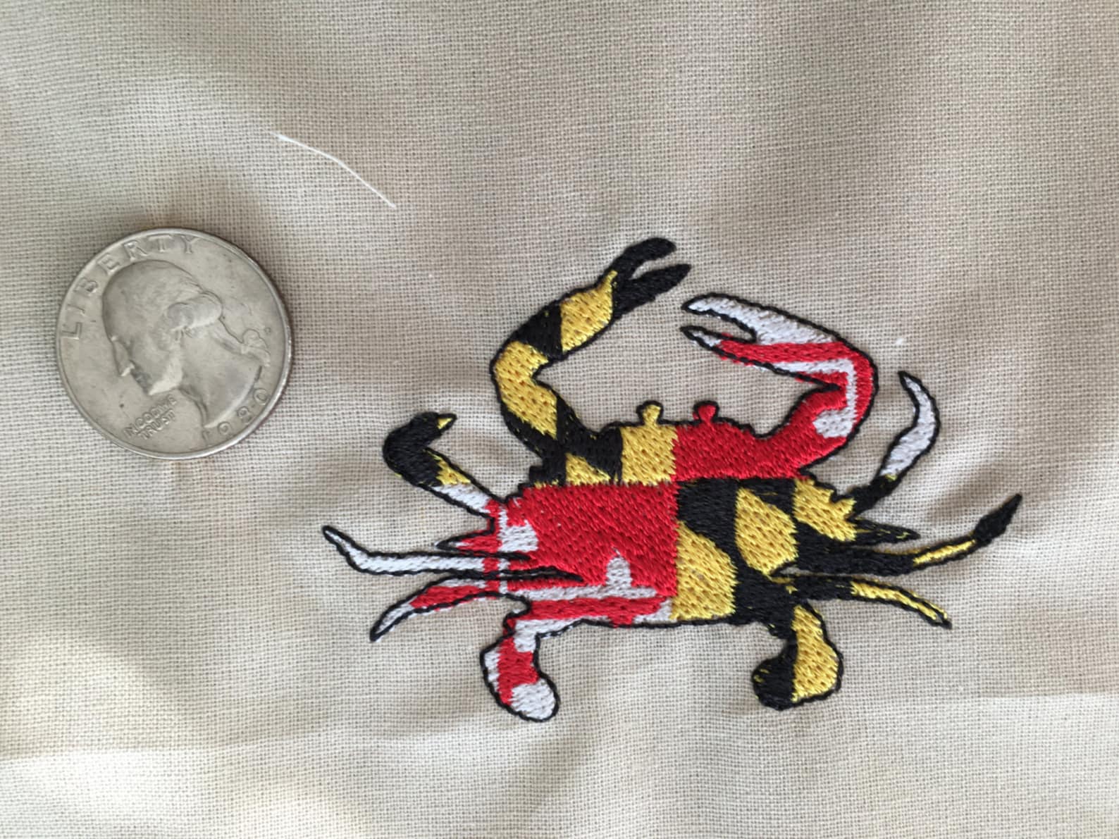 Maryland Crabs Embroidery Design 3 Crab Sizes Just the - Etsy