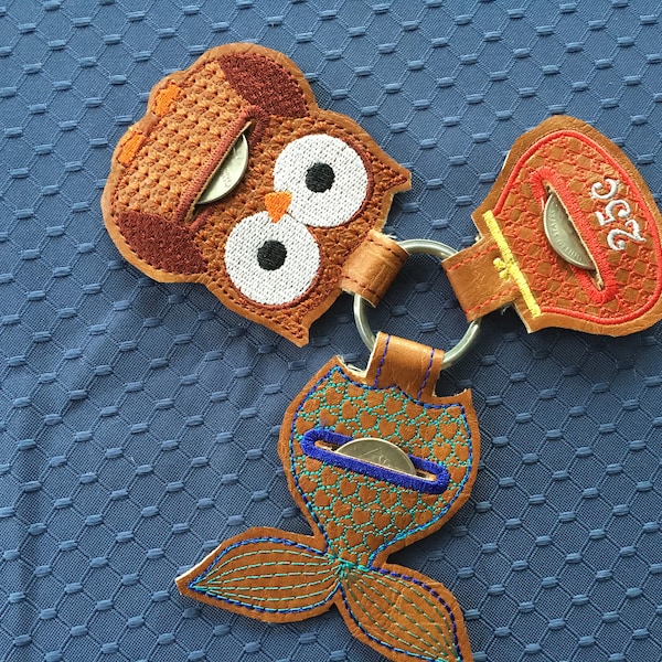 Owl Key Fob - Etsy