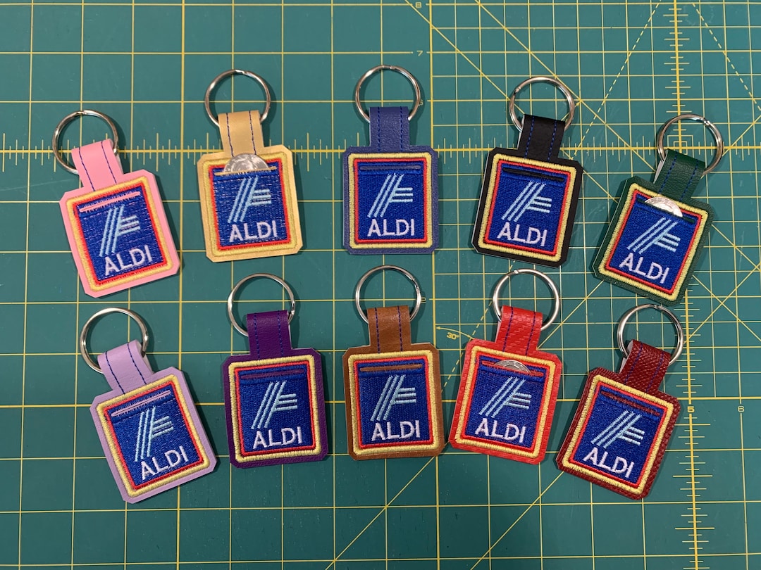 Aldi Quarter Keeper - Embroidered Aldi - Available With Quarter in Gold ...