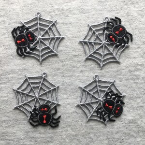FSL Spider Web Earrings - 4 Spider Webs in a 4x4 Hoop - Spider Web With ...