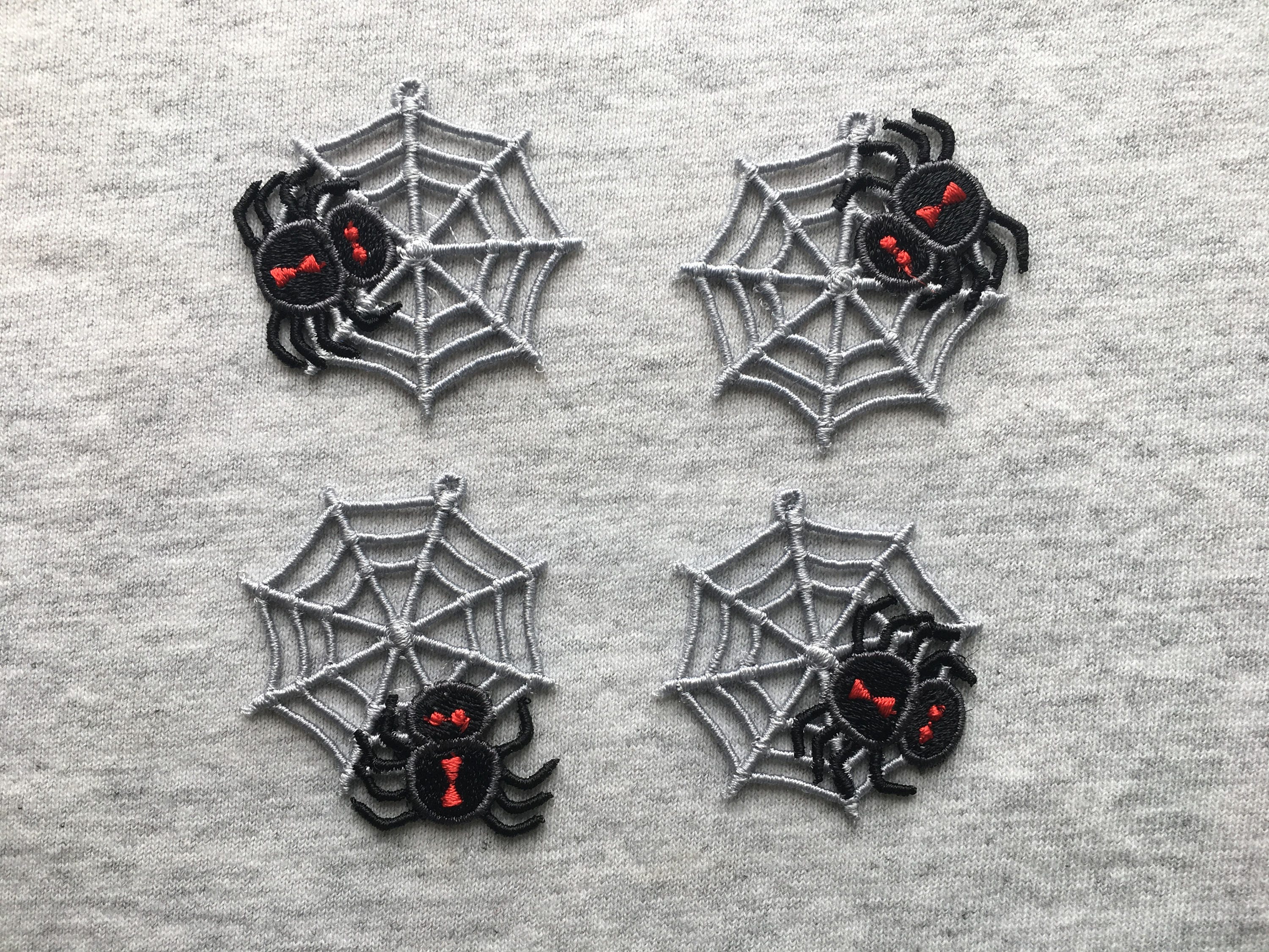 FSL Spider Web Earrings - 4 Spider Webs in a 4x4 Hoop - Spider Web With ...