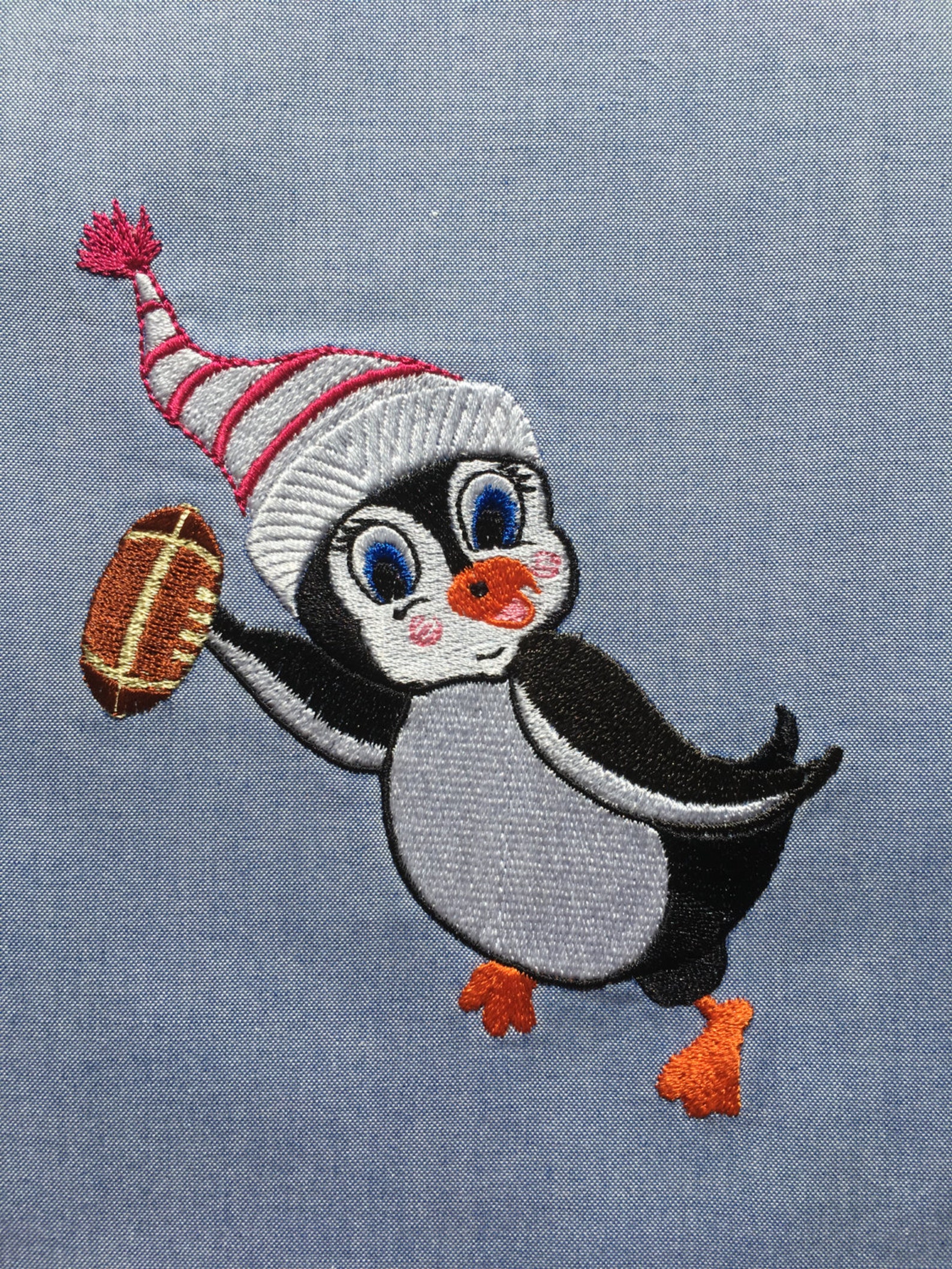 7 Adorable Penguins Machine Embroidery Eesign Skating | Etsy