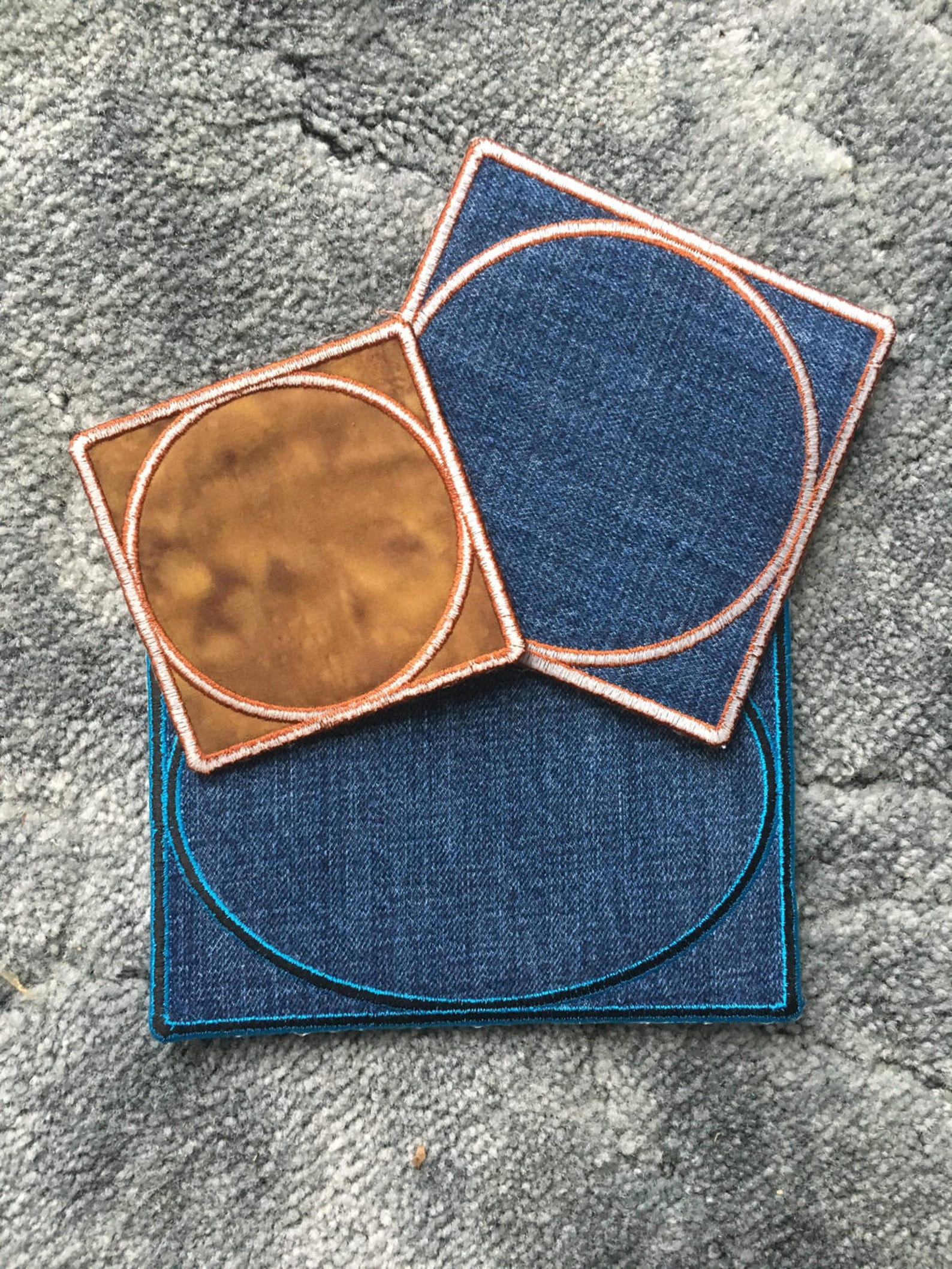 ITH Mug Rug 3 Blank Mug Rug Embroidery Design 4x4 5x5 5x7 - Etsy