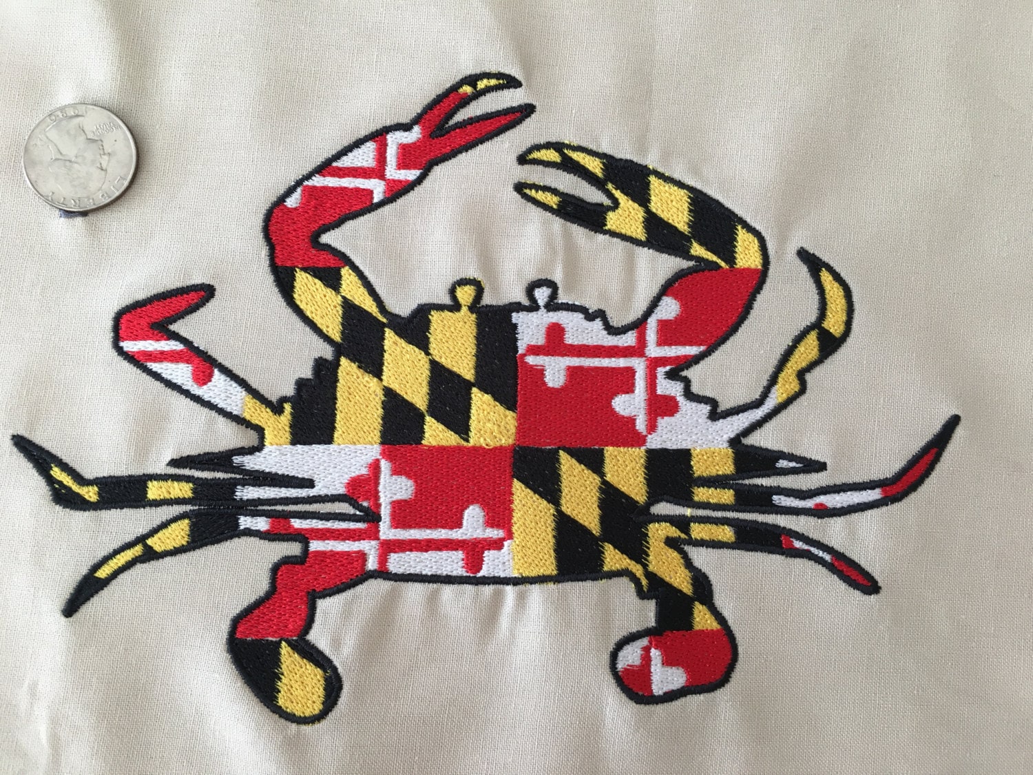 Maryland Crabs Embroidery Design - 3 Crab Sizes - Just the Crabs Please ...
