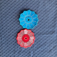 Skull Embroidered Sewing Machine Spool Pin Doily - Etsy