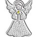 FSL Angels - 2 FSL Angel Embroidery Designs- 4x4 Design - Free Standing ...