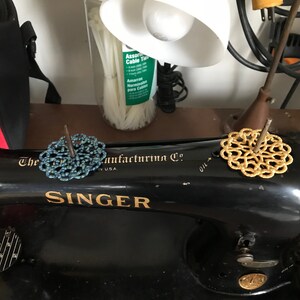 Free Standing Lace Spool Pin Cover Embroidery Design - FSL Spool Pin ...