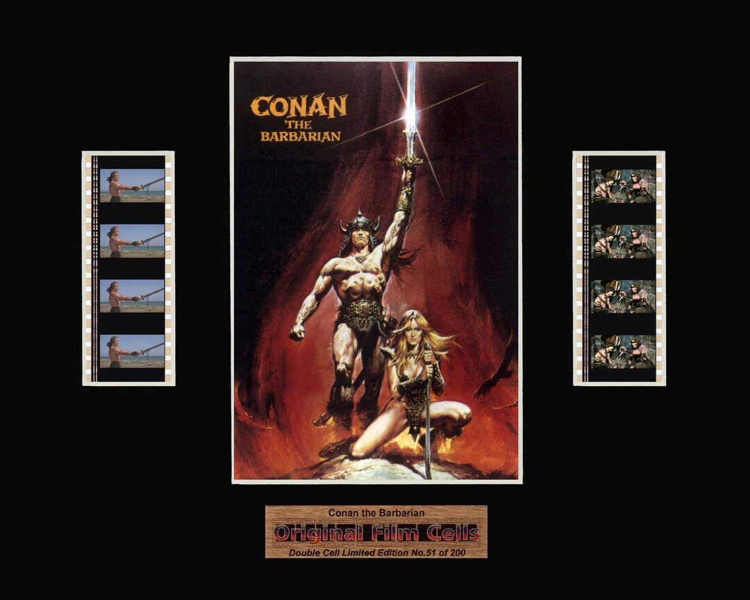 Conan the Barbarian Unframed Double Film Cell Picture - Etsy