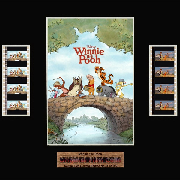 Winnie the Pooh Film Cell - Etsy