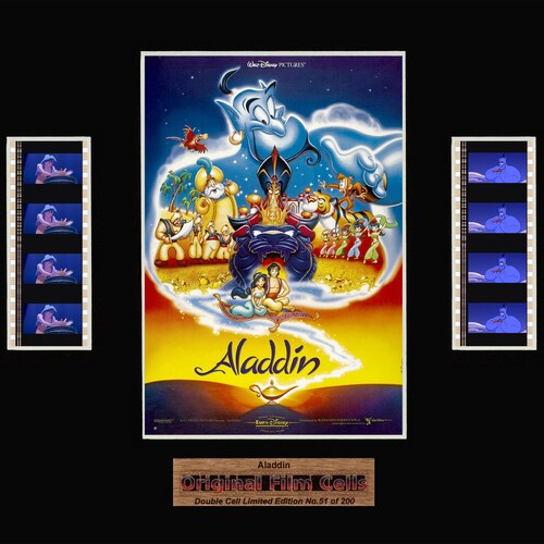 Aladdin Series B Disney Unframed Double Film Cell - Etsy