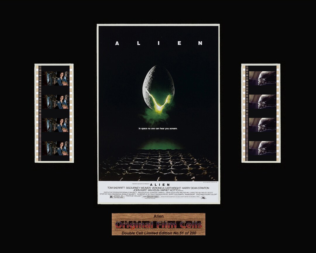 Alien Unframed Double Film Cell Picture - Etsy