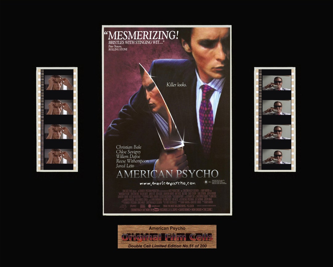 American Psycho Unframed Double Film Cell Picture - Etsy