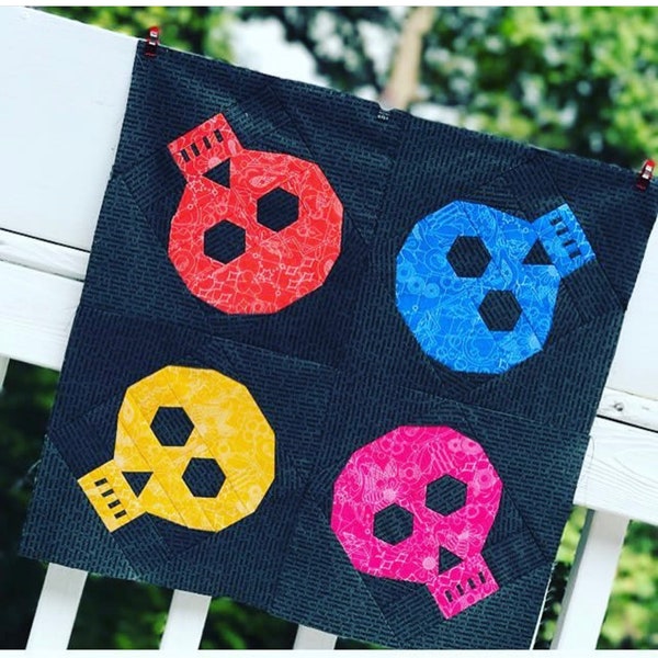 Skull Quilt - Etsy