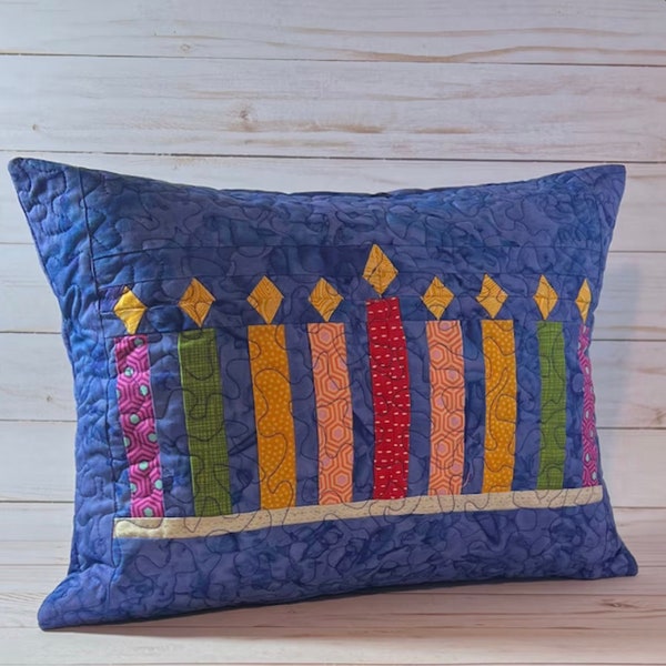 Modern Quilt Pillow - Etsy