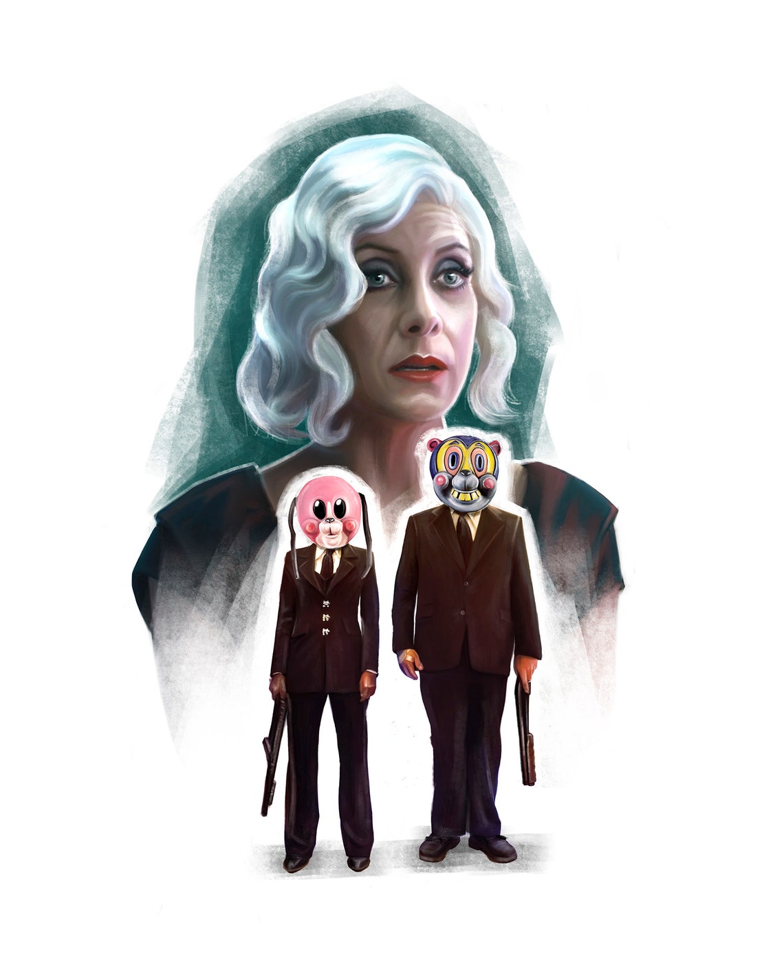 The Umbrella Academy Complete Set. Printed Digital Painting. - Etsy