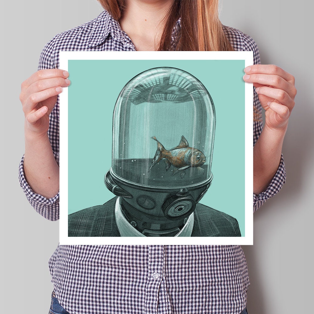 The Umbrella Academy AJ Carmichael. Printed Digital Sketch | Etsy