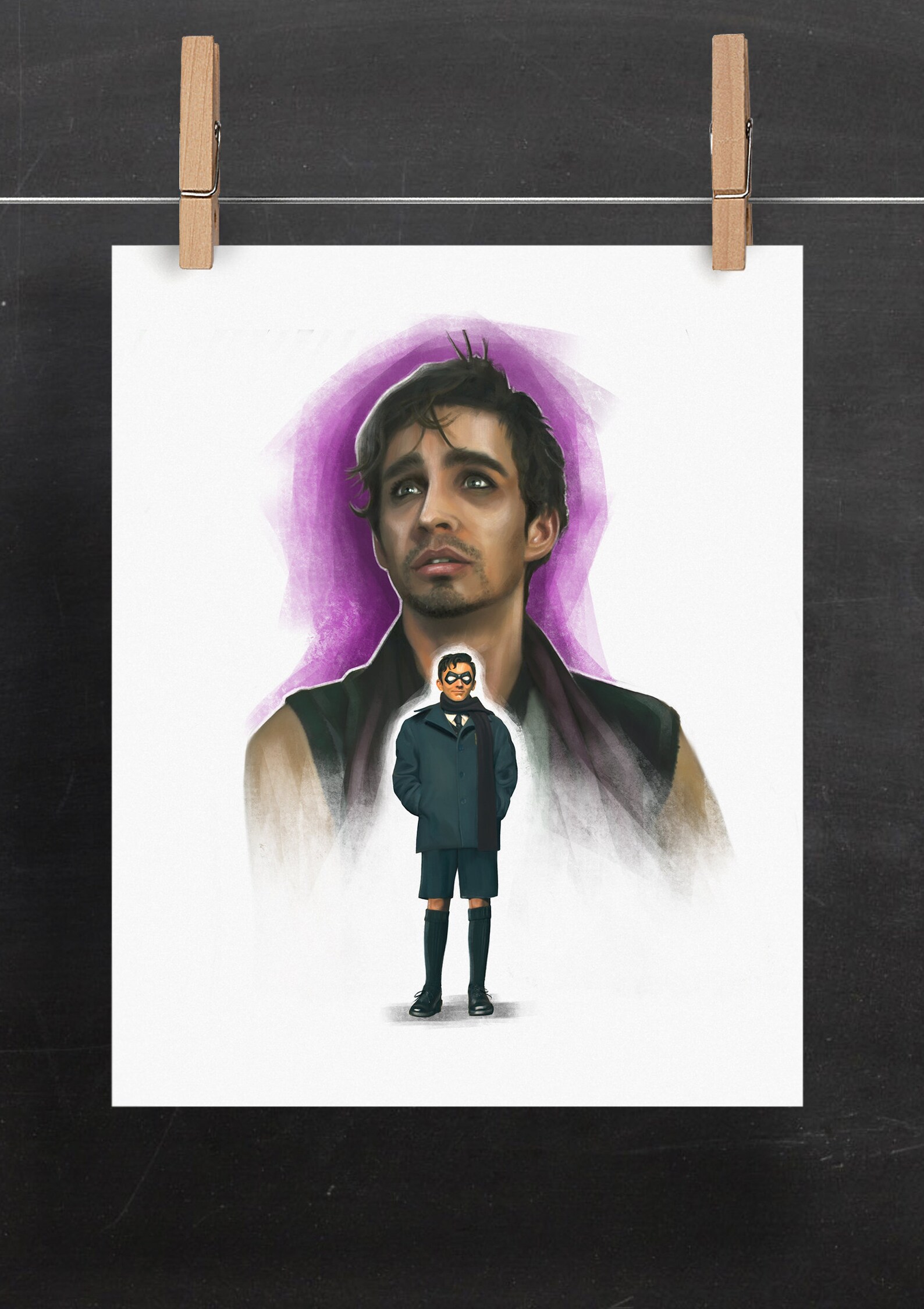 The Umbrella Academy - Number Four, Klaus (the Séance). Printed Digital ...