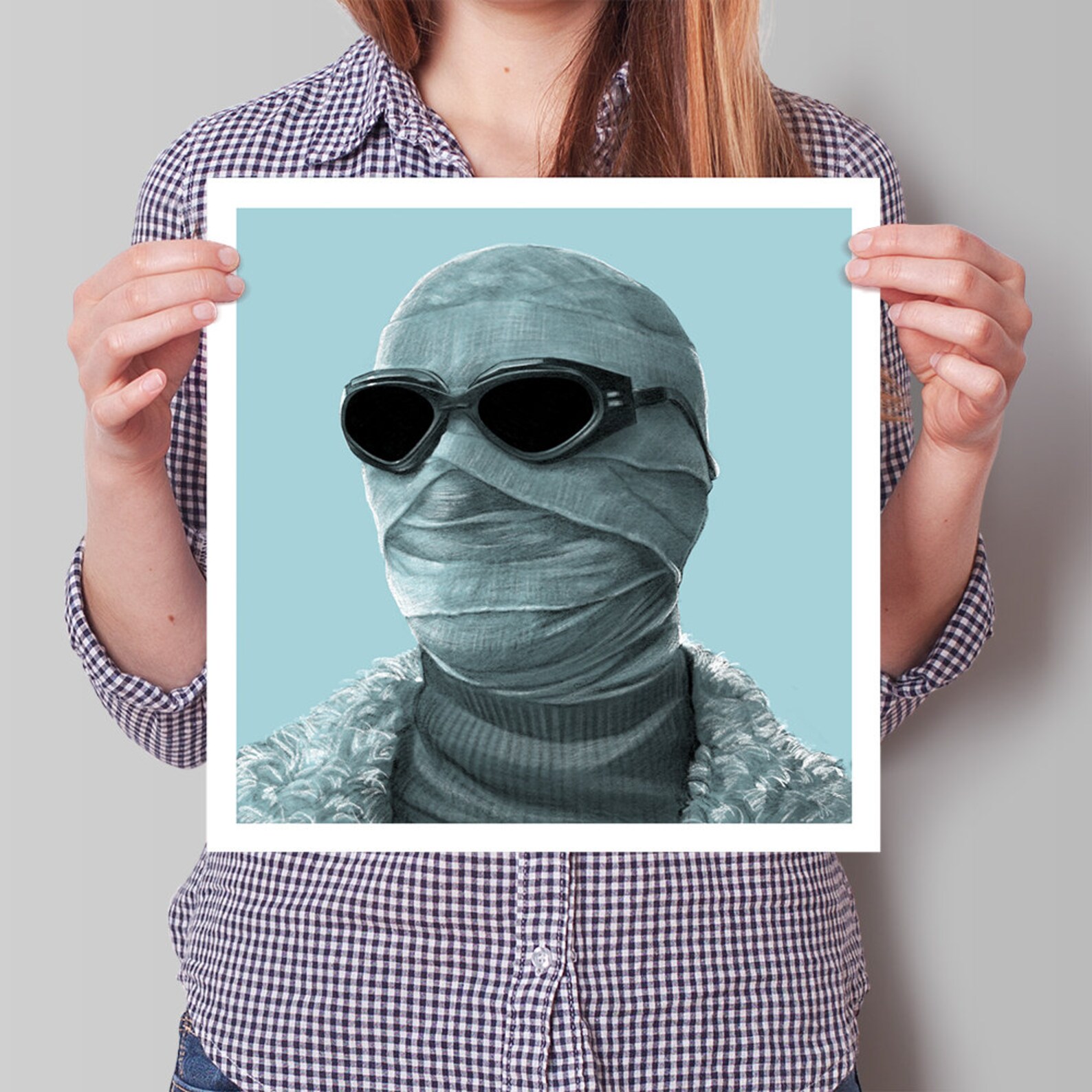 Larry Trainor Negative Man Doom Patrol Printed Sketch - Etsy