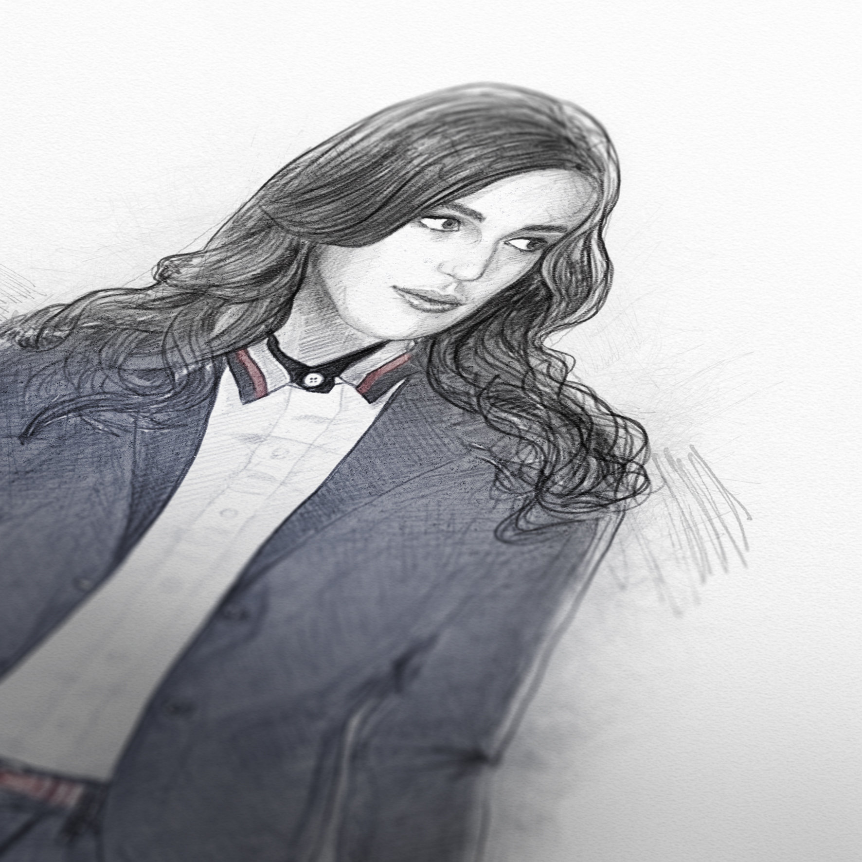 Agents of Shield Jemma Simmons Print, (marvel, Digital Pencil Sketch ...
