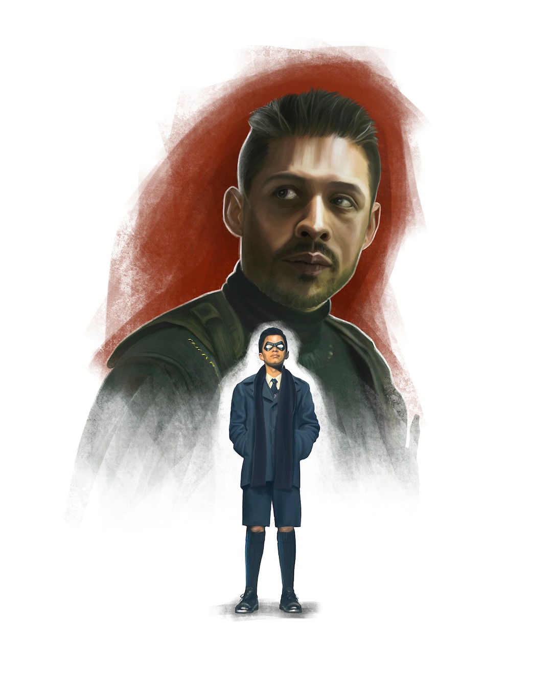 The Umbrella Academy Number Two, Diego the Kraken. Printed Digital ...